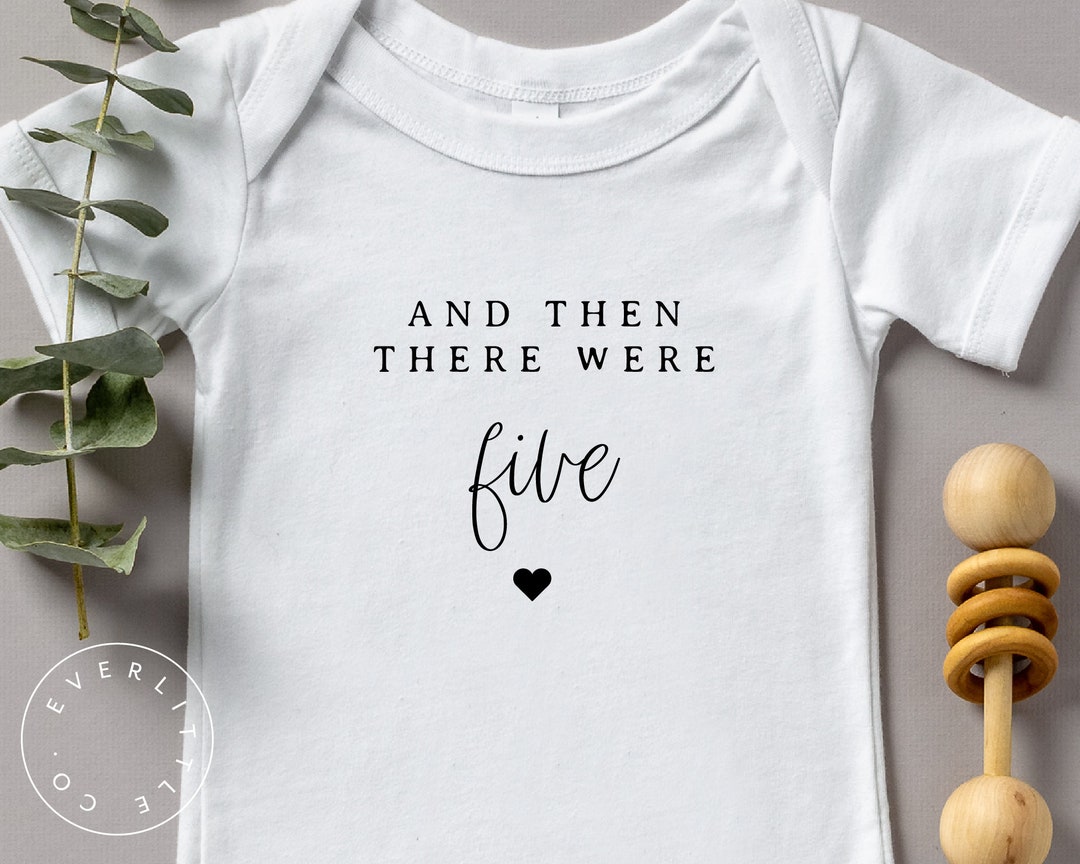 And Then There Were Five Onesie®, Pregnancy Reveal to Grandparents ...