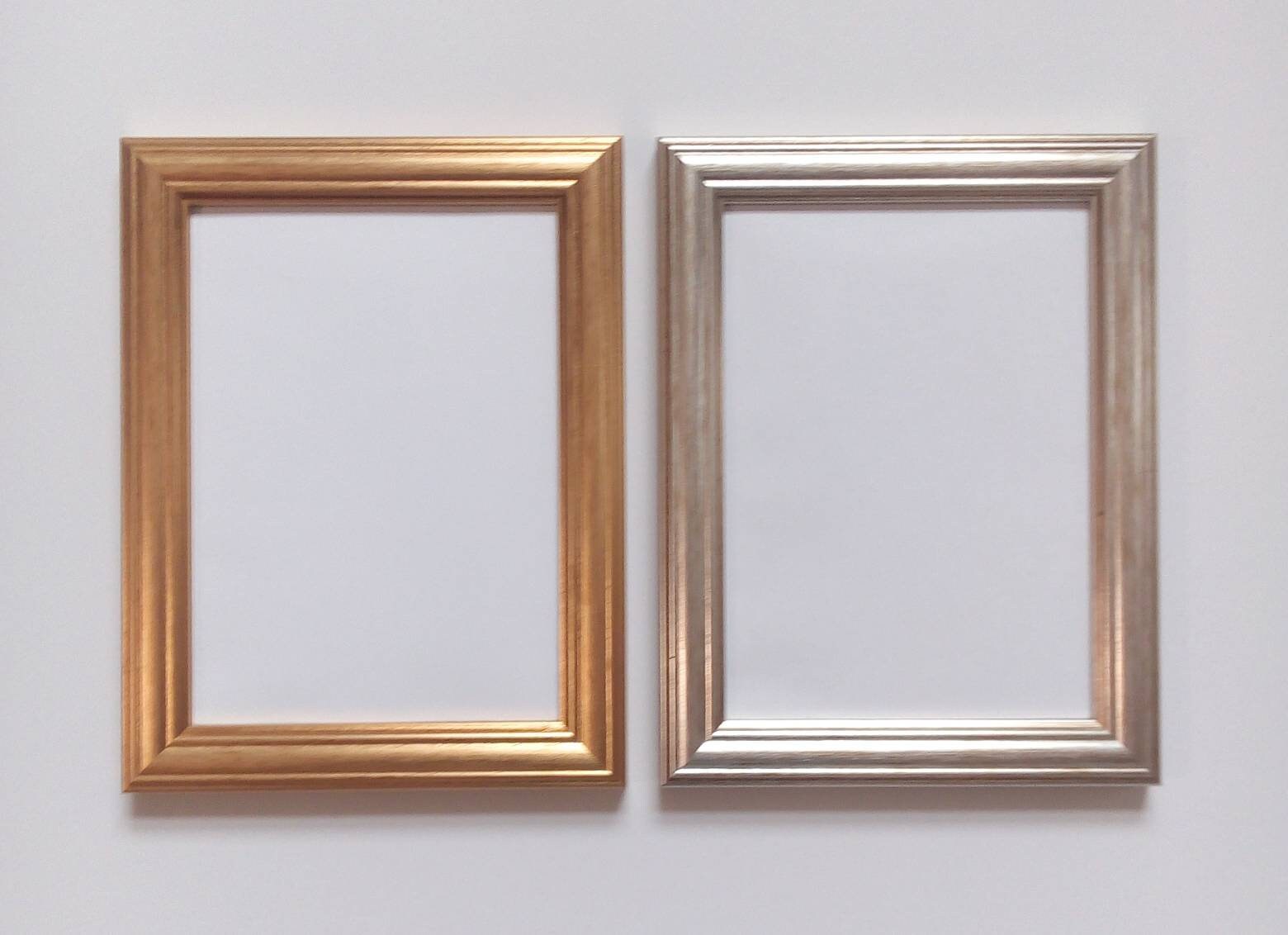 Gold and silver photo frames | Etsy