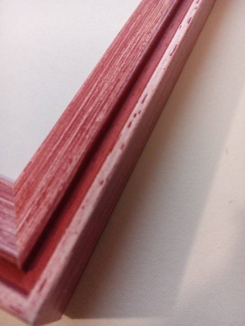 Colour washed bevel frame | Etsy