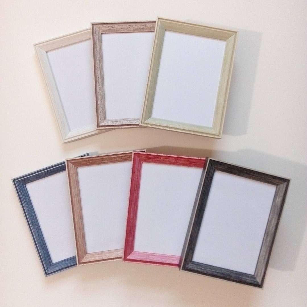 Colour Washed Bevel Frame - Etsy UK