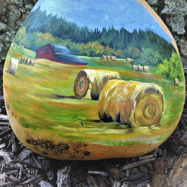 Hand Painted Gourd - Etsy