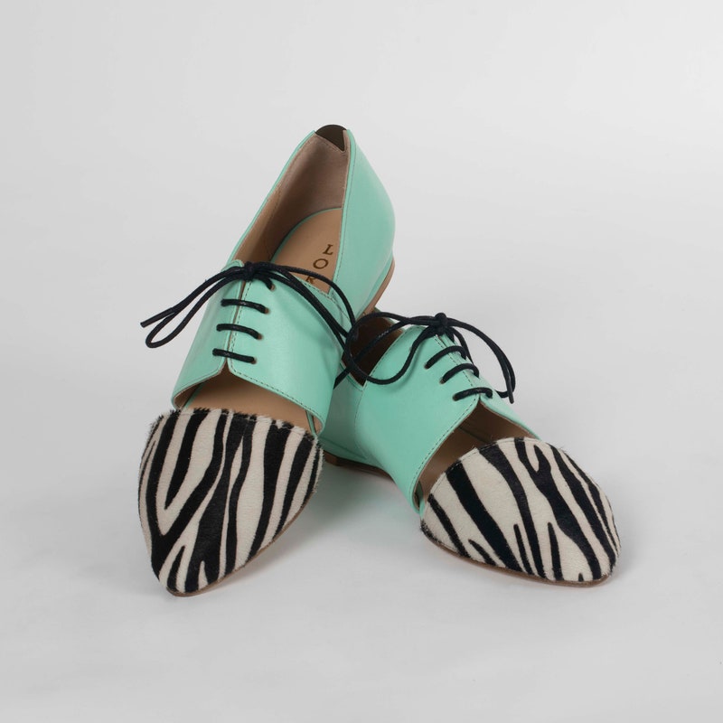 Zebra Print Shoes - Etsy