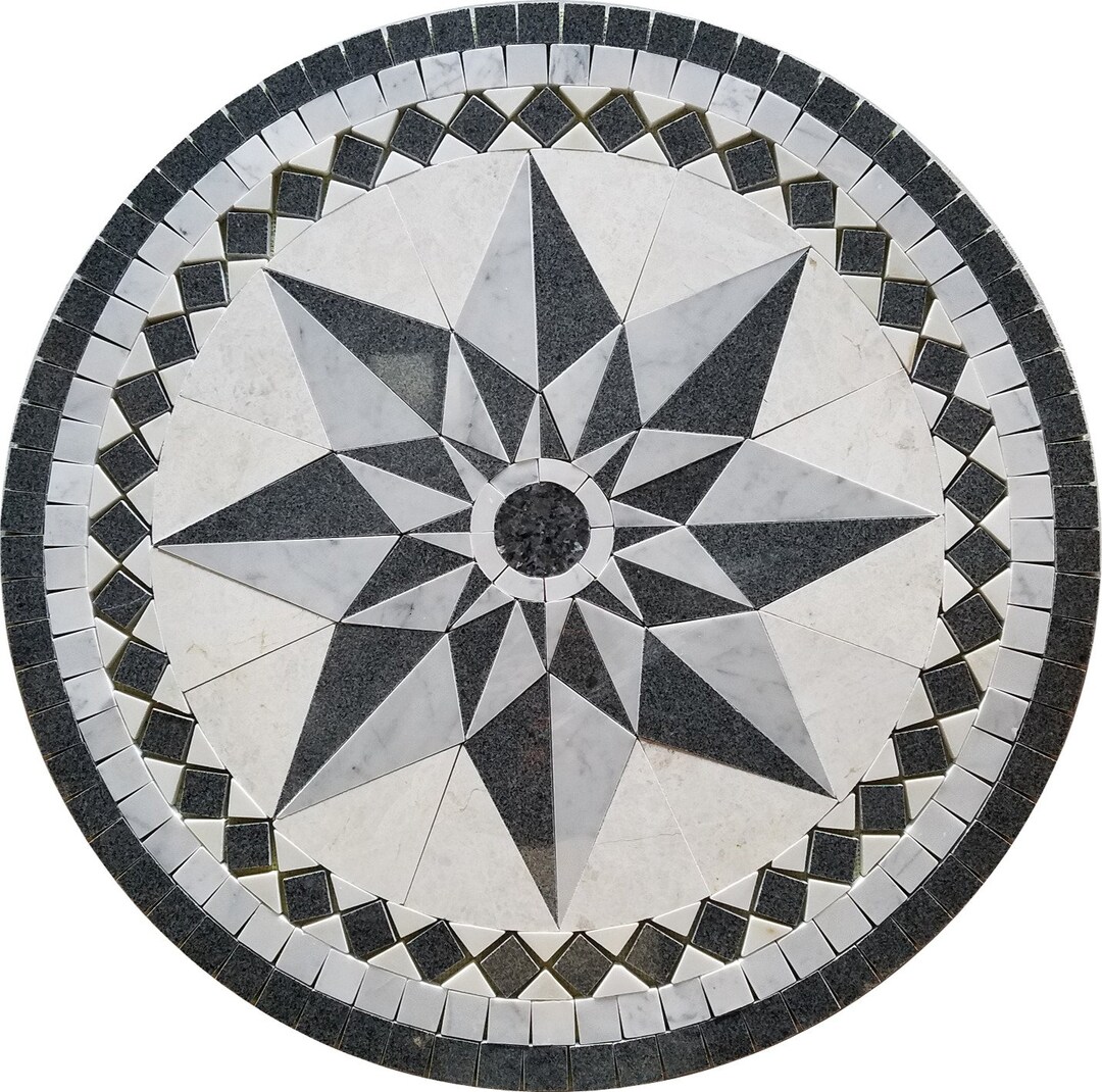 Floor Marble Medallion - Etsy