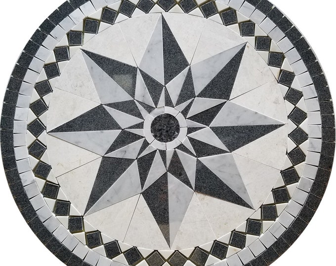 Floor Marble Medallion - Etsy