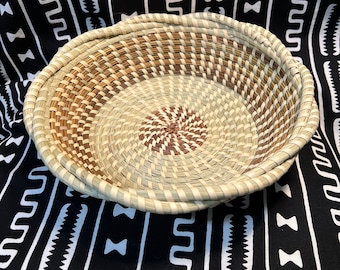 Gullah Wrapped Braided Edge Sweetgrass Basket Made in Charleston, South ...