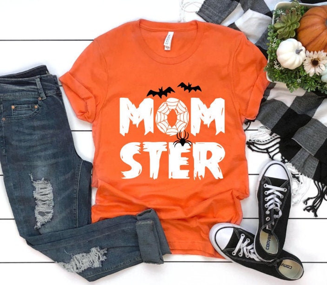 Halloween Shirt, Momster Shirt, Funny Mom Halloween Shirt, Mom Shirt ...