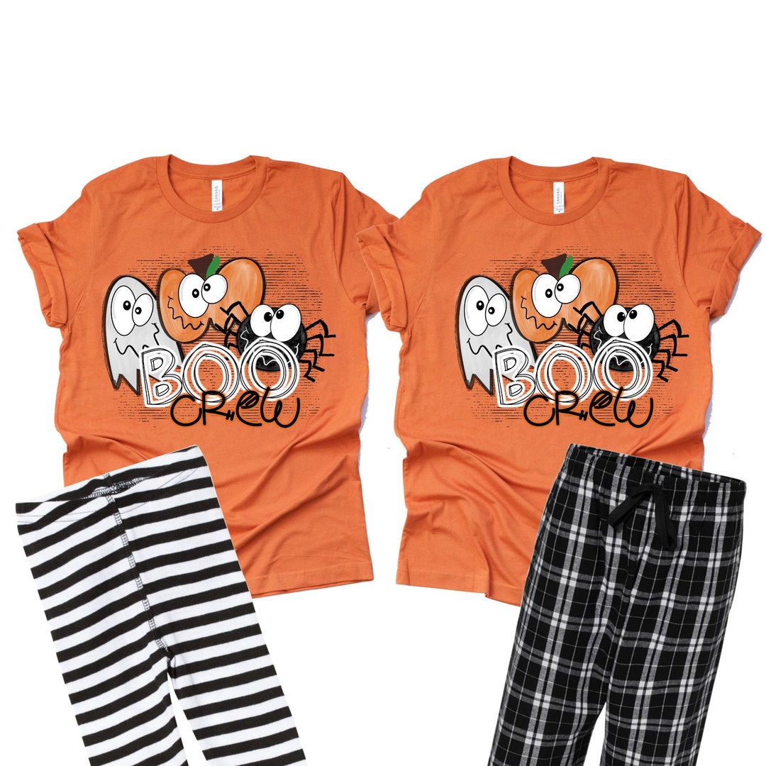 Boo Crew Pajamas, Ghost Pajamas, Halloween Pajamas, Matching Pajamas ...