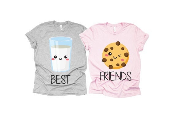 Best Friends shirts BFF shirts Bestie shirts Mommy and Me | Etsy