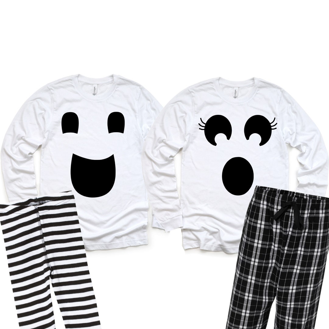 Halloween Pajamas, Ghost Pajamas, Matching Halloween Pajamas, Family ...