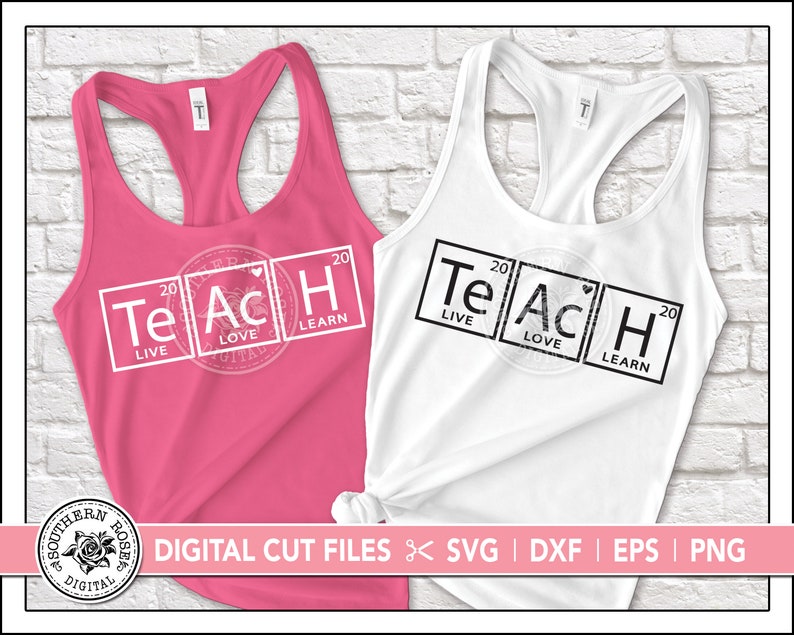 Teacher Svg Teach Svg Teacher Gift Svg Love Teach Svg Live | Etsy