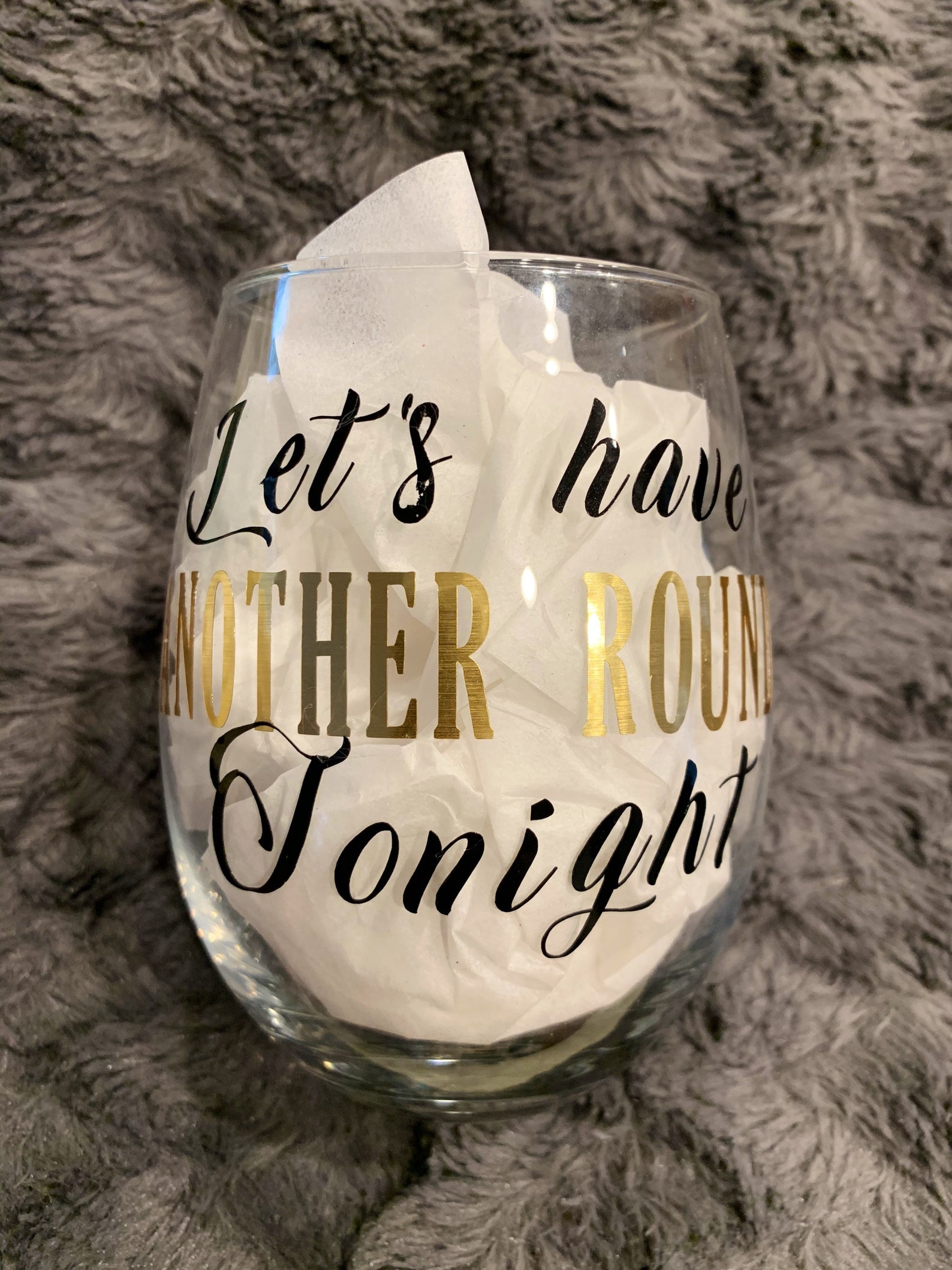 Stemless Wine Glasses Personalized With Hamilton Theme Etsy