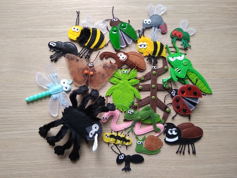 BUGS Quiet Book PDF Pattern & Tutorial DIY Quiet Book Pages - Etsy