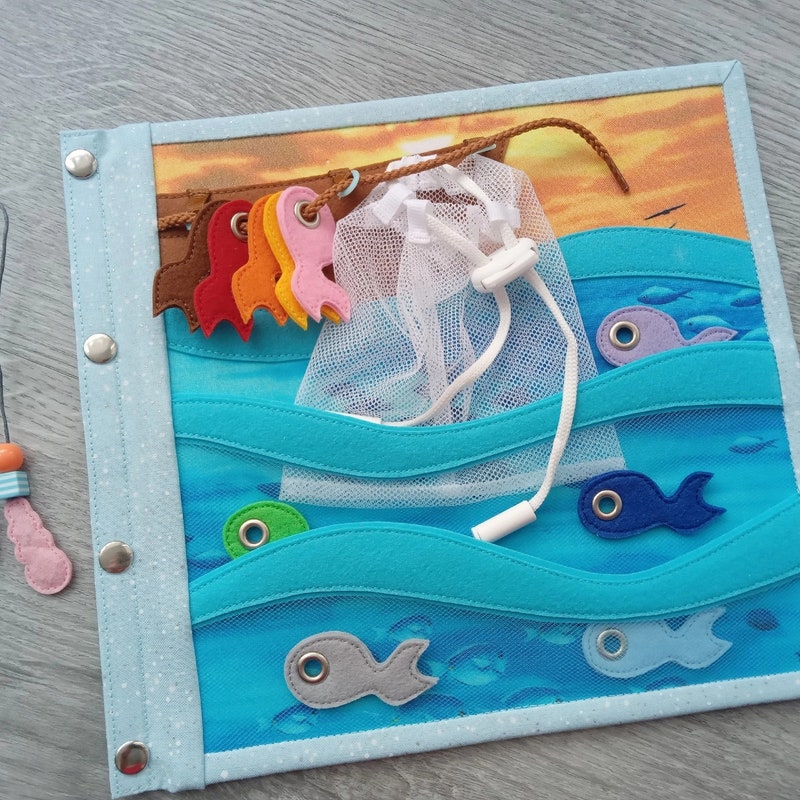 Toddler Busy Book - Etsy