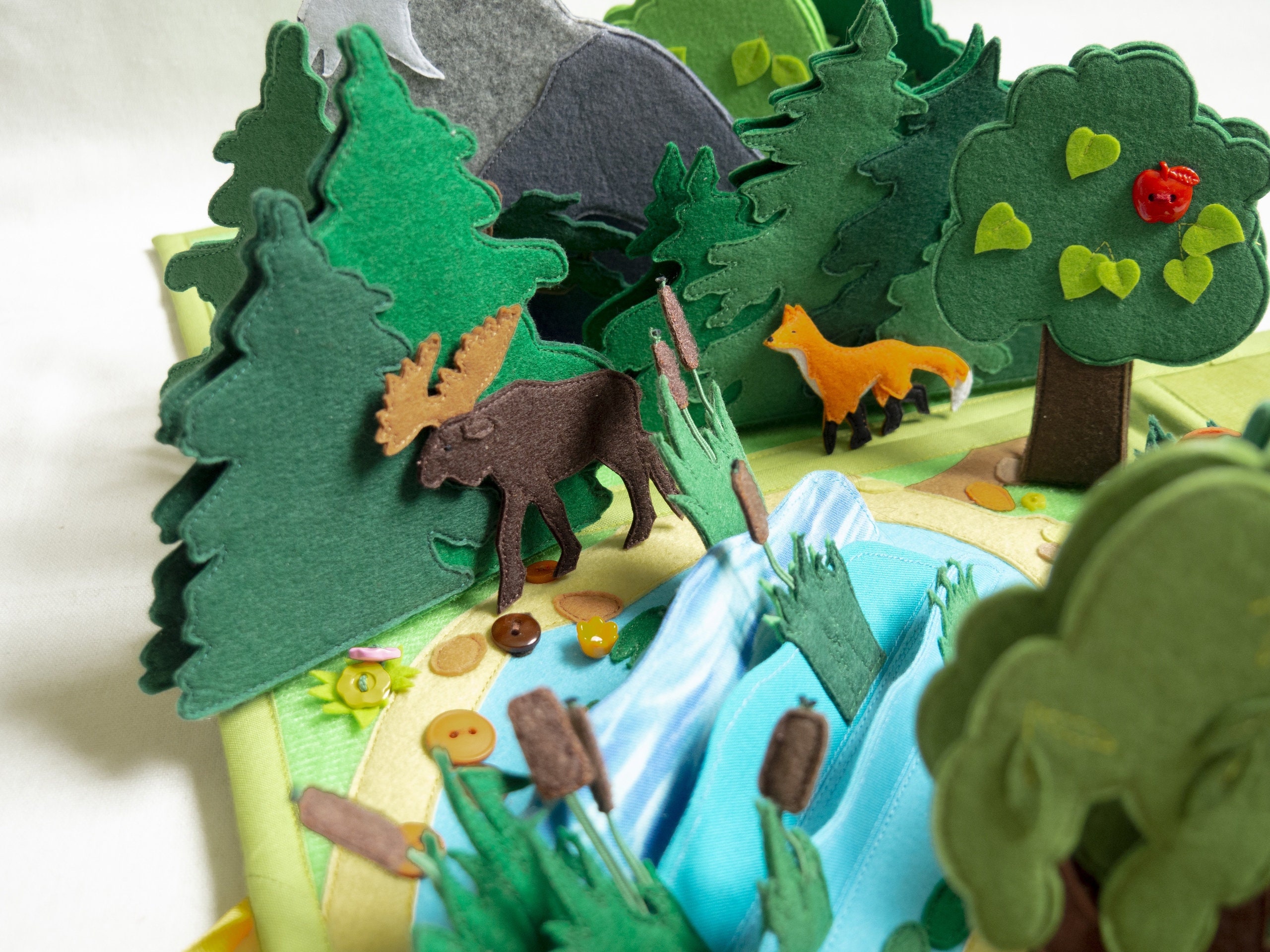 3D CAMPING Quiet Book PDF Pattern & Tutorial Camping Play - Etsy Australia