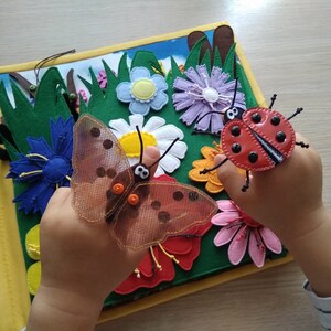 BUGS Quiet Book PDF Pattern & Tutorial, DIY Quiet Book Pages, Busy Book ...