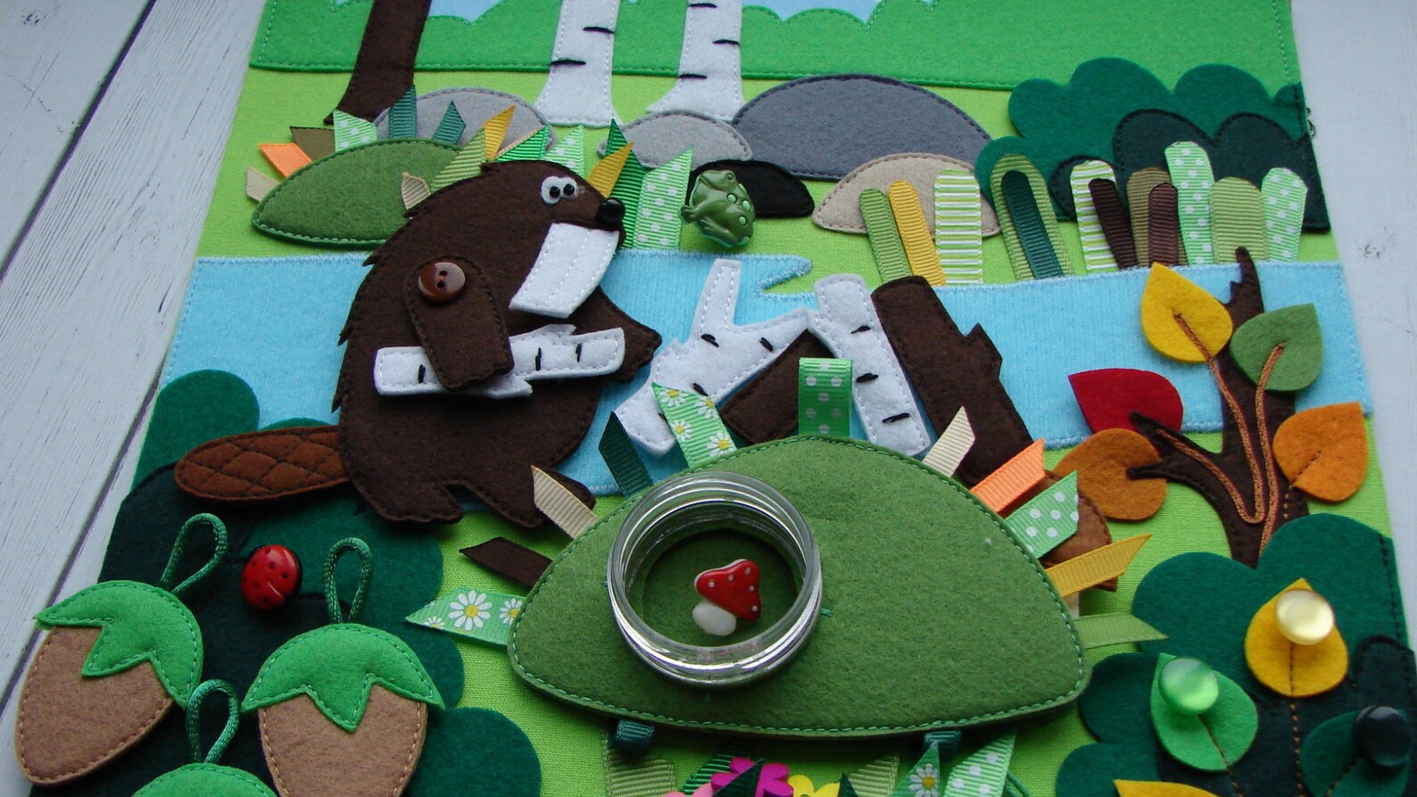 FOREST Quiet Book PDF Pattern & Tutorial, Diy Quiet Book Pages, Busy ...