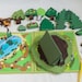 3D CAMPING Quiet Book PDF Pattern & Tutorial, Camping Play Set, DIY ...