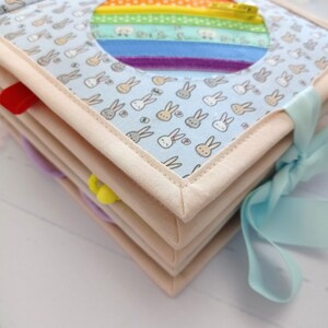 RAINBOW Baby Book Pattern for Kids 1, 2 Years Old, PDF & SVG Quiet Book ...