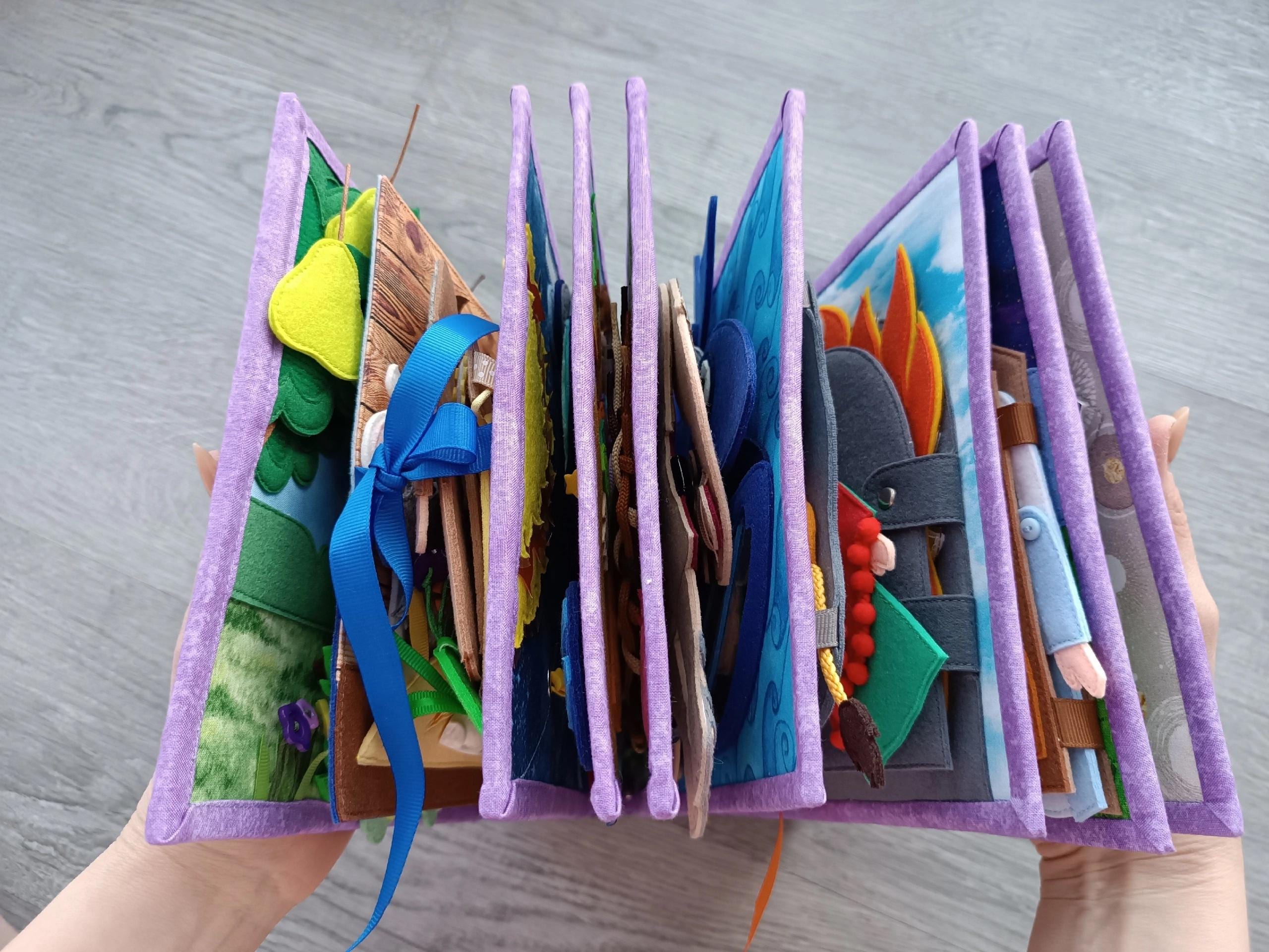 Tutorial How to Put Quiet Book Pages Together, Busy Book Binding ...