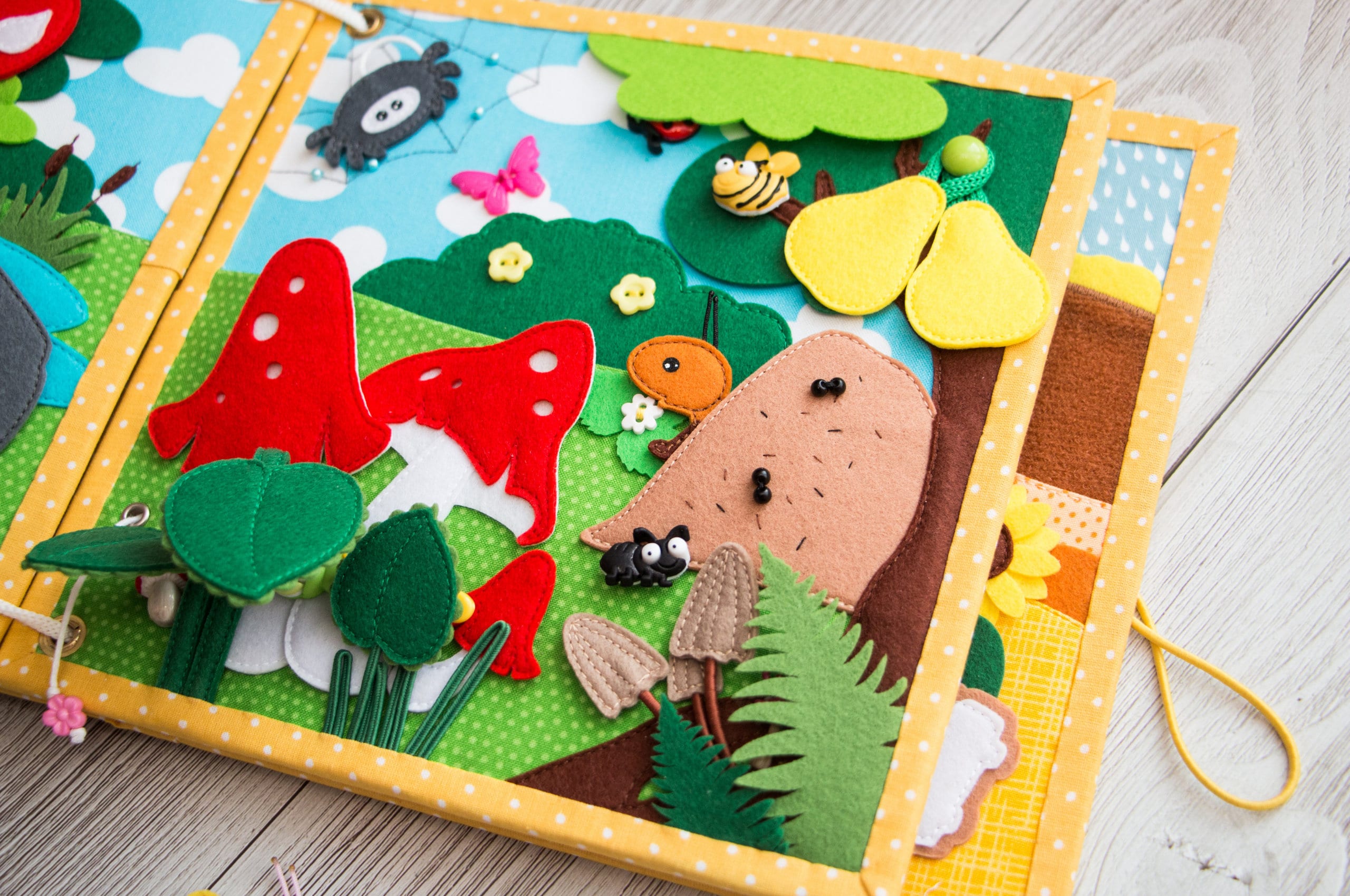 Tutorial How to Put Quiet Book Pages Together, Busy Book Binding ...