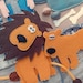 Daniel in the Lions Den, BIBLE STORIES Quiet Book Pattern, Toddler Busy ...