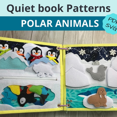AFRICAN Quiet Book PDF Pattern Diy Quiet Book Pages Busy - Etsy