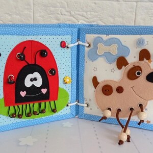 DREAMING DOG Baby Book PDF Pattern, Quiet Book Pattern, Diy Quiet Book ...