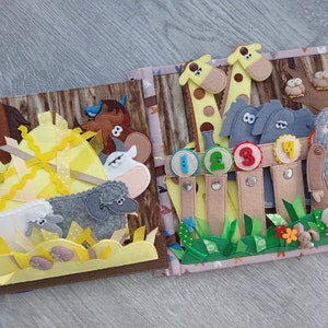 Noah Ark, BIBLE STORIES Quiet Book Pattern, Toddler Busy Book Pattern ...