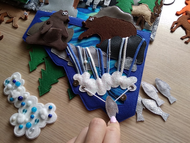 MOUNTAINS Quiet Book PDF Pattern & Tutorial Diy Quiet Book - Etsy