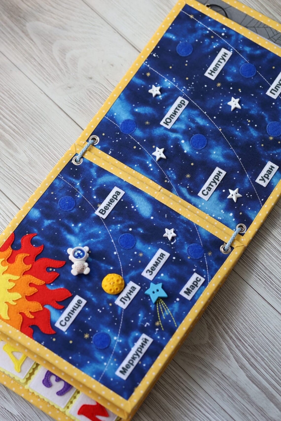 SOLAR SYSTEM Quiet Book Pattern, Diy SPACE Quiet Book Pages, Busy Book ...