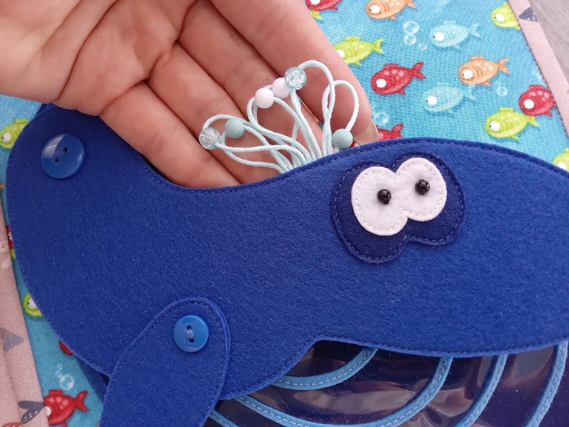 Jonah and the Whale, BIBLE STORIES Quiet Book Pattern, Toddler Busy ...