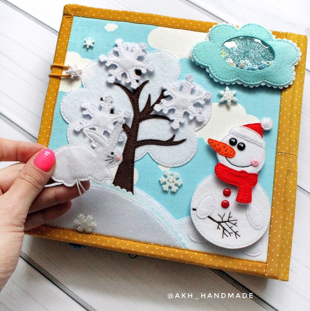 SEASONS Quiet Book PDF PATTERN for Toddlers, Busy Book Pdf Pattern, Diy ...