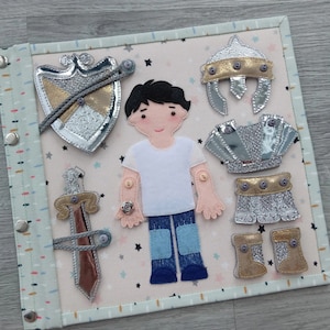 The Armor of God, BIBLE STORIES Quiet Book Pattern, Toddler Busy Book ...