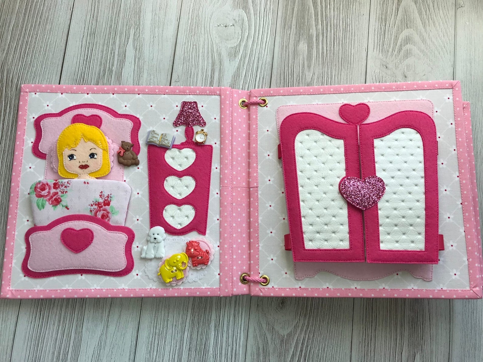 DOLLHOUSE Quiet Book PDF Pattern, Diy Quiet Book Pages, Busy Book ...
