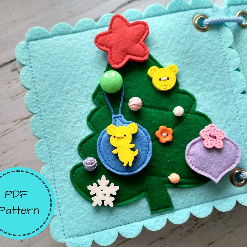 Christmas Quiet Book - Etsy