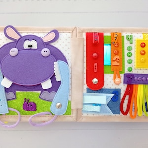 RAINBOW Baby Book Pattern for Kids 1, 2 Years Old, PDF & SVG Quiet Book ...