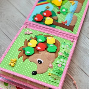 6 PAGES Baby Book Pattern 8"x8", PDF & SVG Quiet Book Pattern, Diy Busy ...