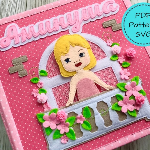 DOLLHOUSE Quiet Book PDF Pattern Felt Doll With Clothes Diy - Etsy DOLLHOUSE Quiet Book PDF Pattern Felt Doll With Clothes Diy - Etsy
