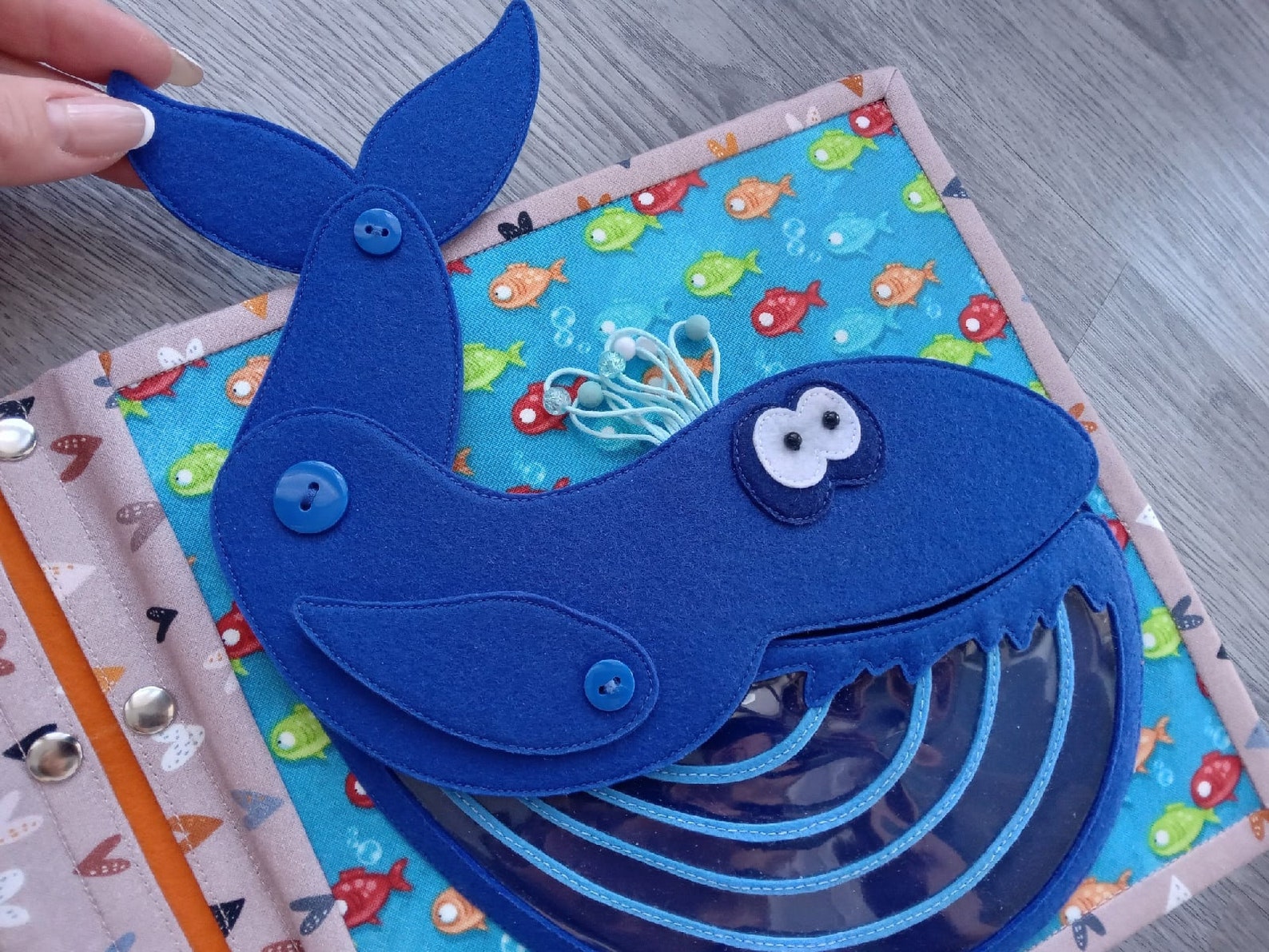 Jonah and the Whale, BIBLE STORIES Quiet Book Pattern, Toddler Busy ...