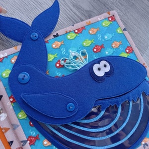 Jonah and the Whale, BIBLE STORIES Quiet Book Pattern, Toddler Busy ...