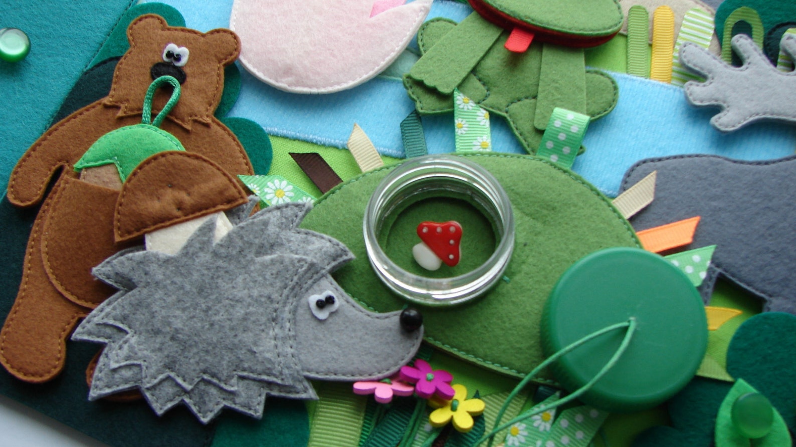 FOREST Quiet Book PDF Pattern & Tutorial Diy Quiet Book - Etsy