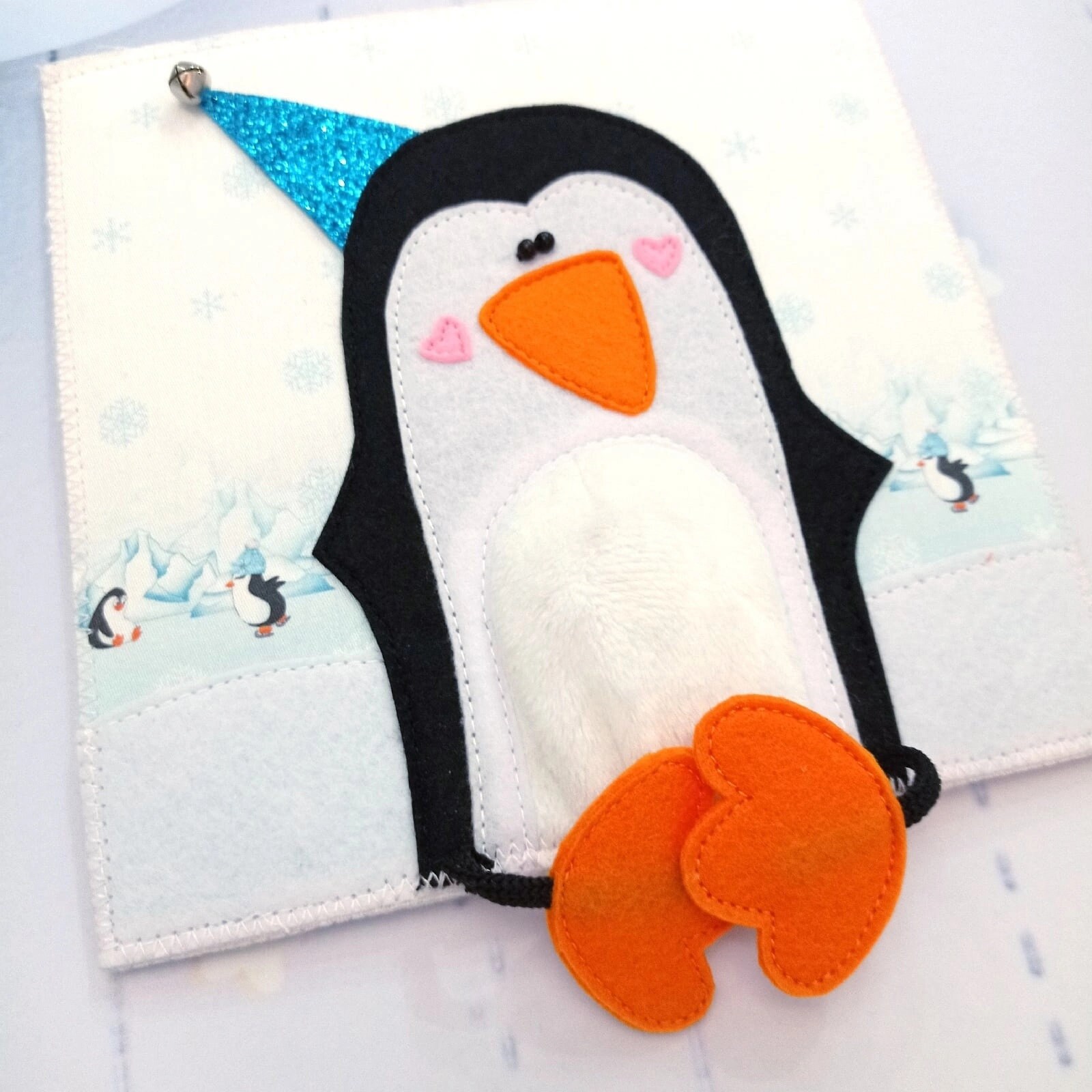 PENGUIN Quiet Book PDF Pattern Baby Book Pattern Diy Quiet - Etsy