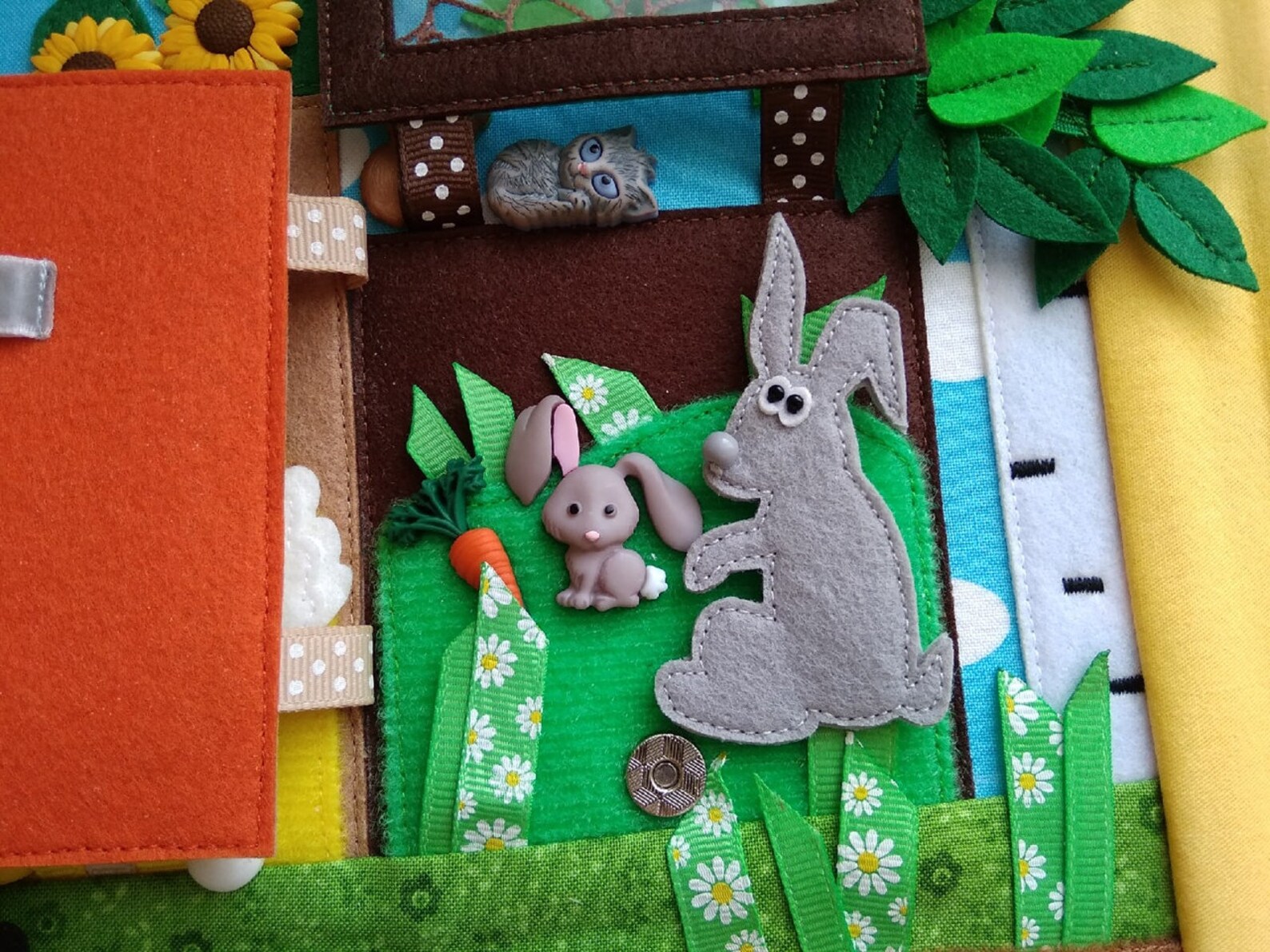 FARM Quiet Book PDF Pattern & Tutorial Diy Quiet Book Pages - Etsy