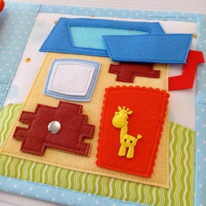 TRANSPORT Quiet Book PDF Pattern for Toddlers Activity, Busy Book ...