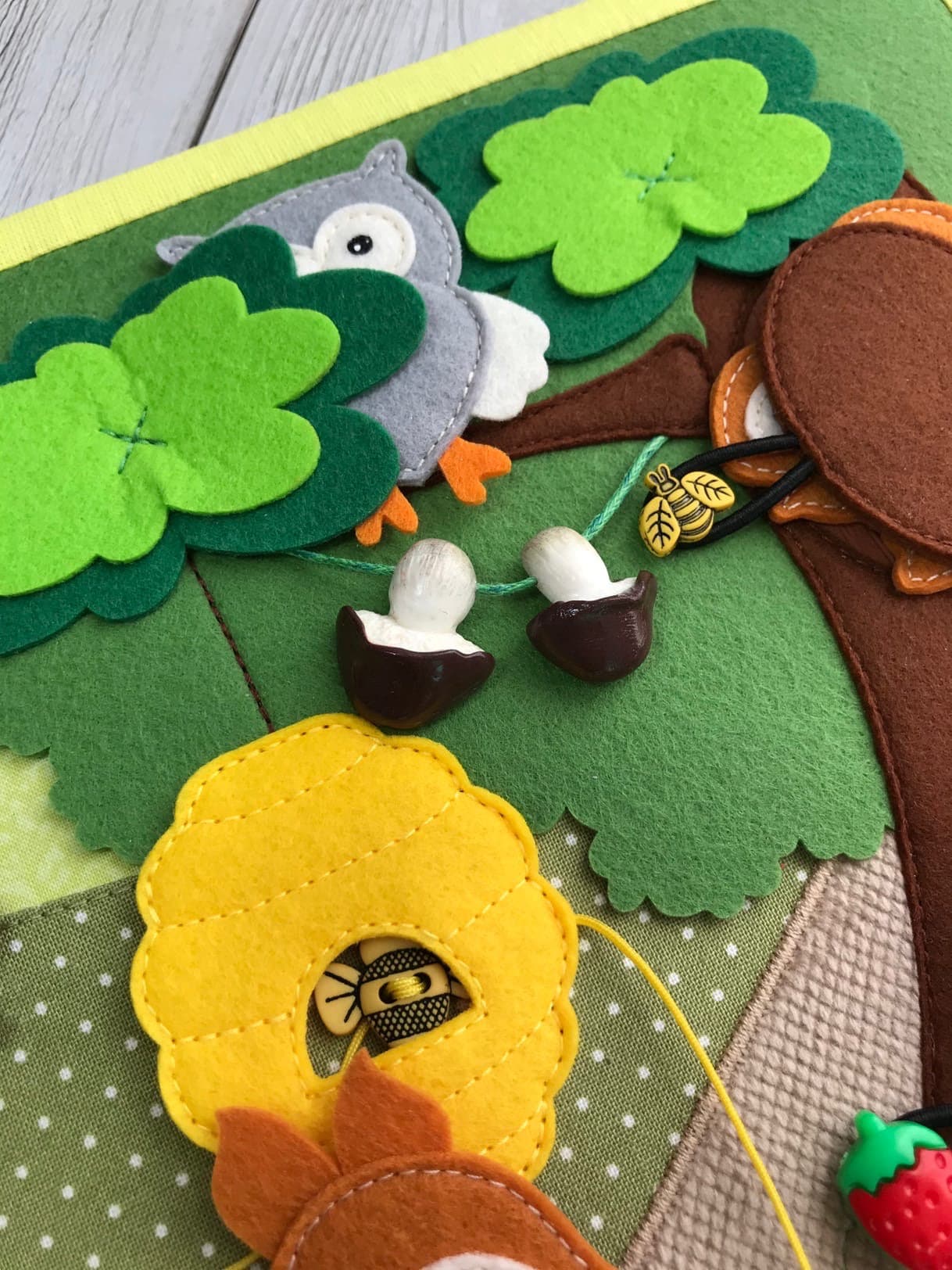 WOODLAND Quiet Book PDF Pattern Diy Quiet Book Pages Busy - Etsy.de