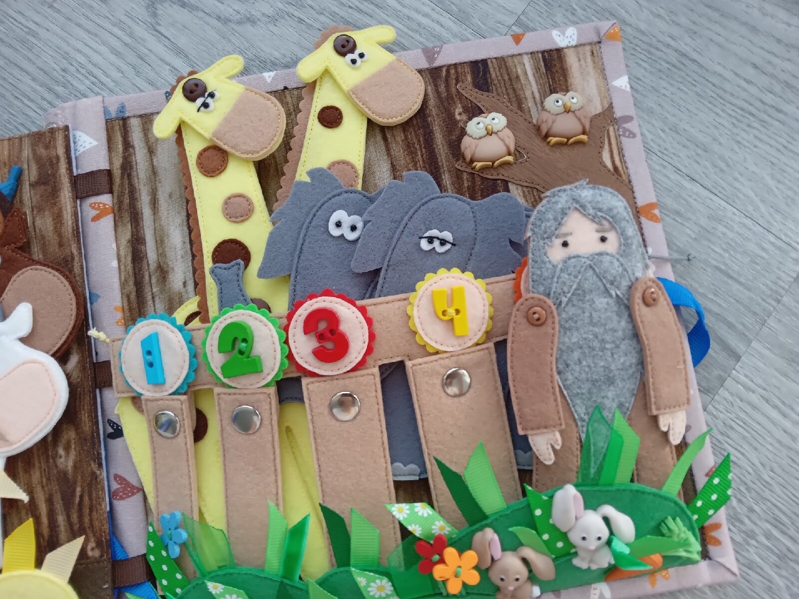 Noah Ark, BIBLE STORIES Quiet Book Pattern, Toddler Busy Book Pattern ...