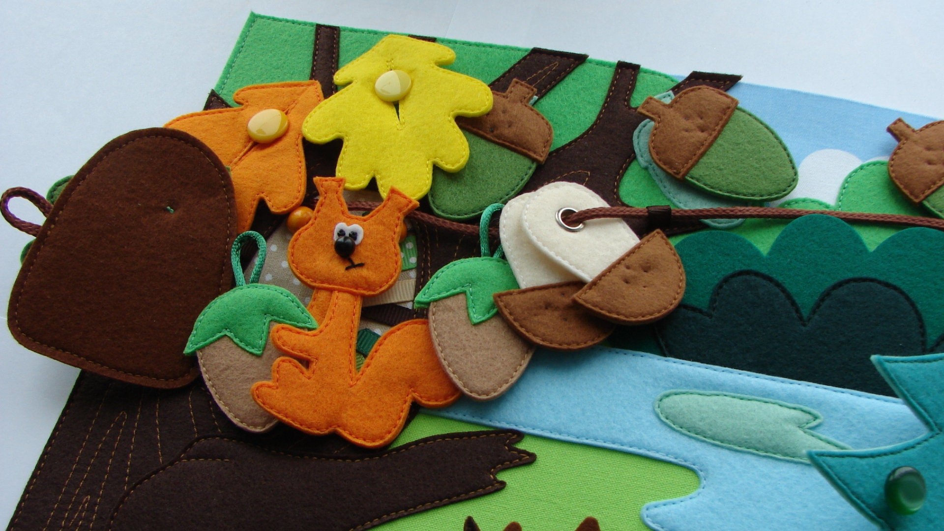 FOREST Quiet Book PDF Pattern & Tutorial Diy Quiet Book - Etsy