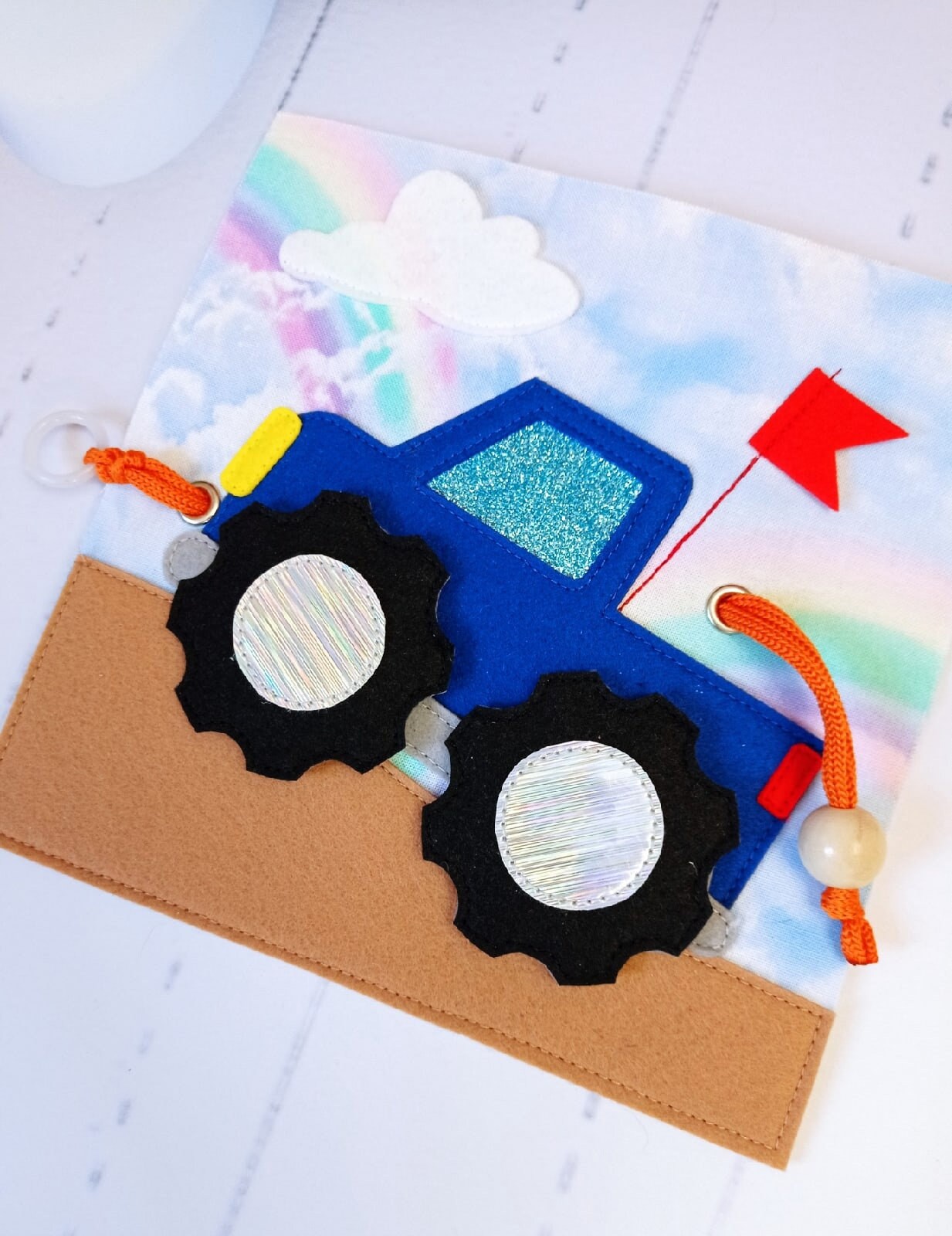 PICKUP TRUCK Quiet Book PDF Pattern, Baby Book Pattern, Diy Quiet Book ...