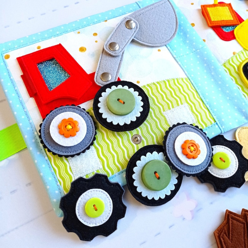 TRANSPORT Quiet Book PDF Pattern for Toddlers Activity, Busy Book ...