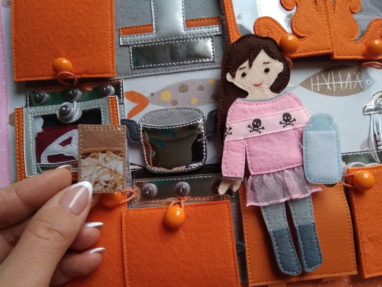 DOLLHOUSE Quiet Book PDF Pattern & Tutorial Patterns for 2 - Etsy